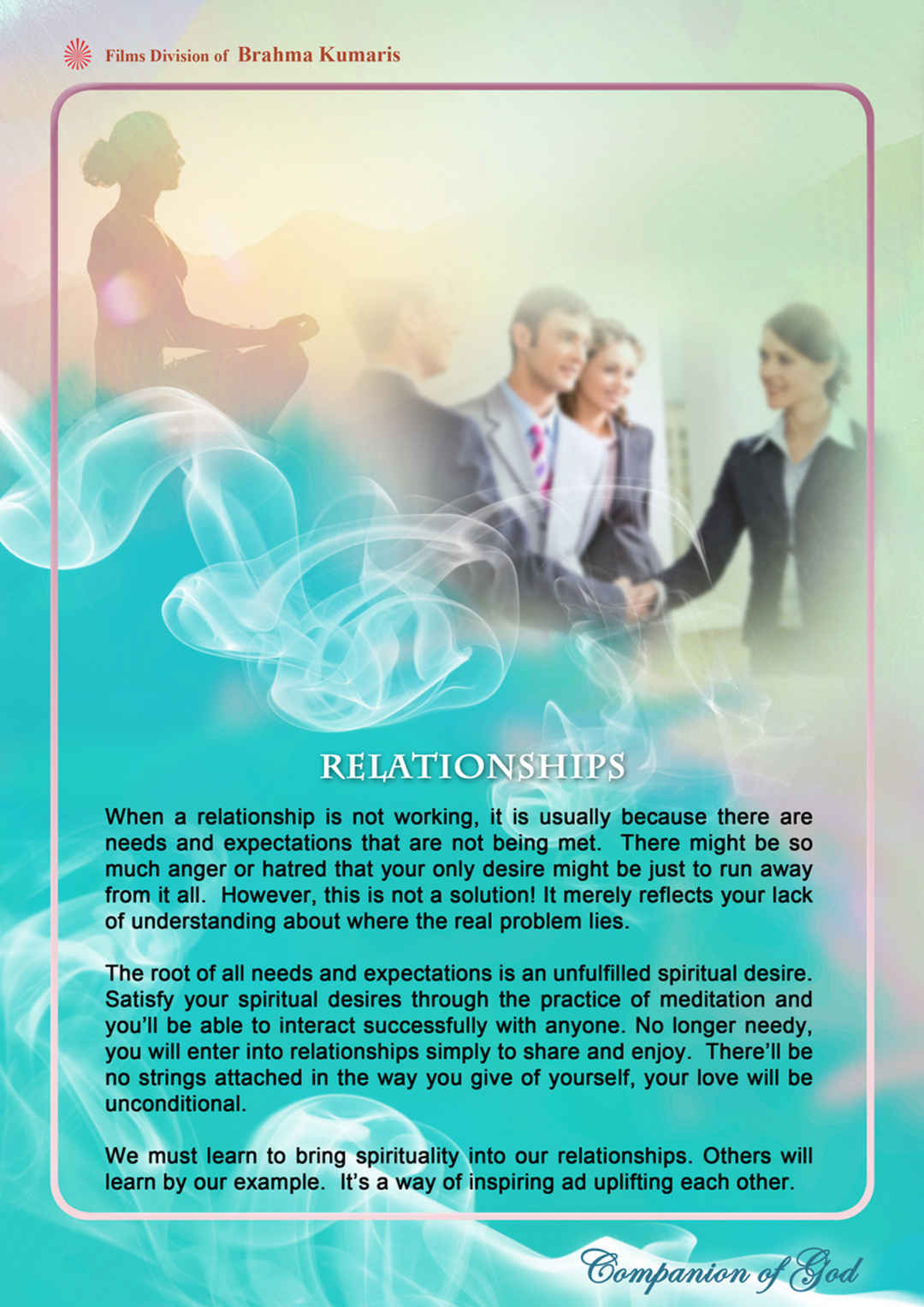 Companion Of GOD » Brahma Kumaris