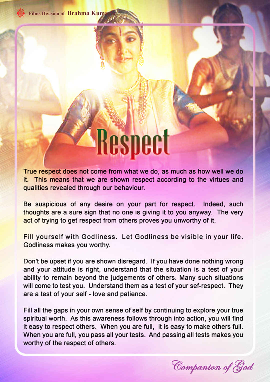 Companion Of GOD » Brahma Kumaris