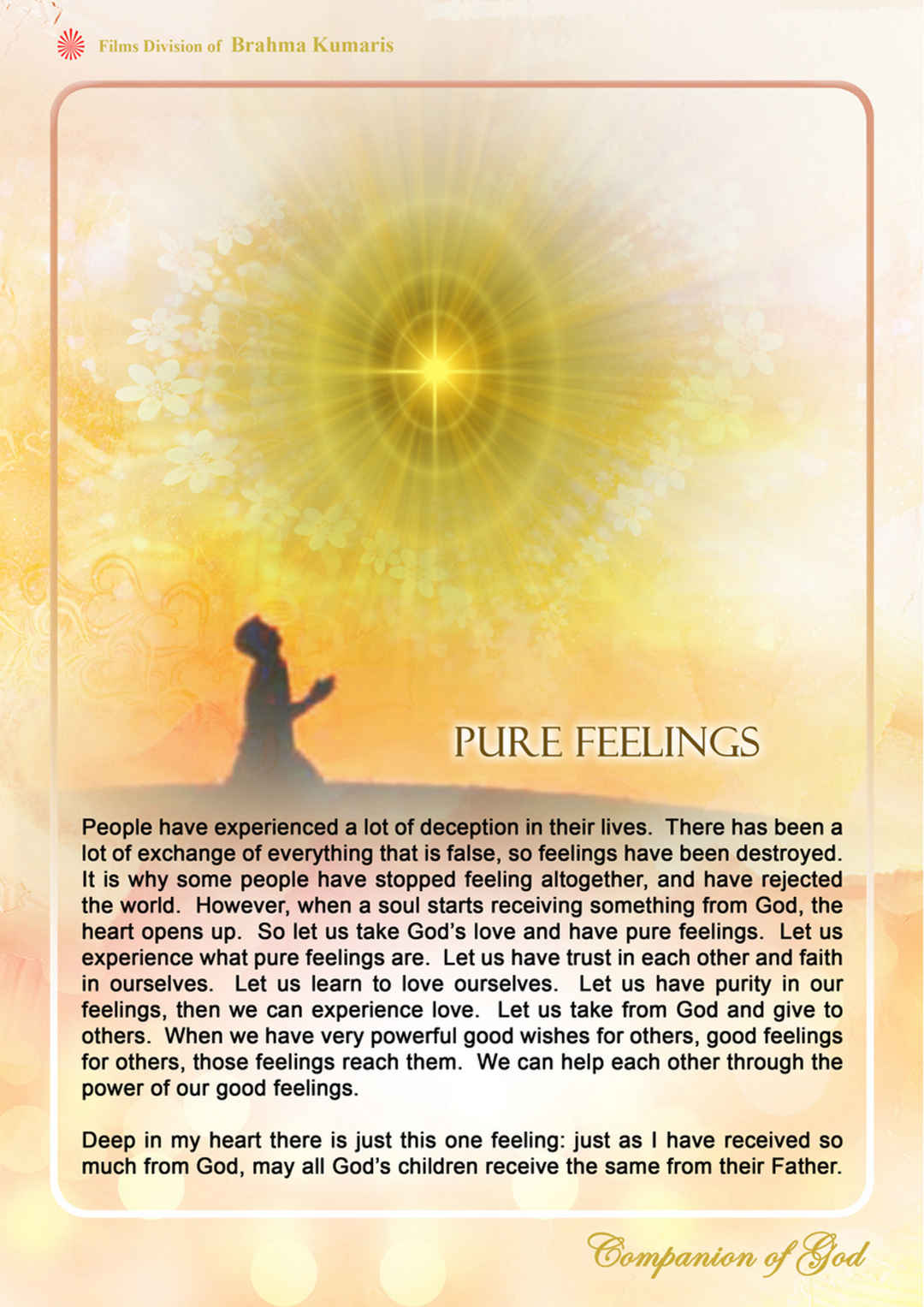 Companion Of GOD » Brahma Kumaris