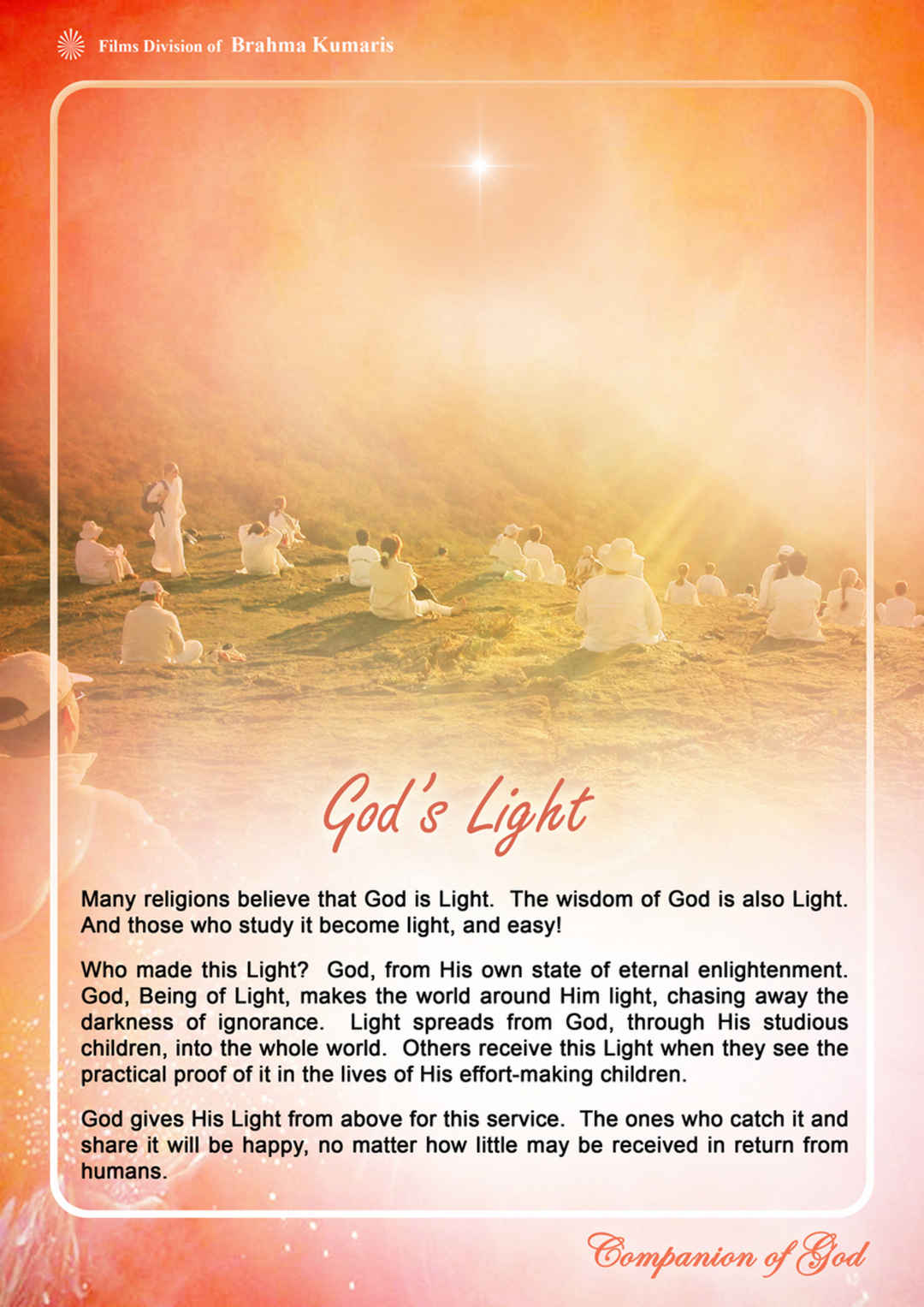 Companion Of GOD » Brahma Kumaris