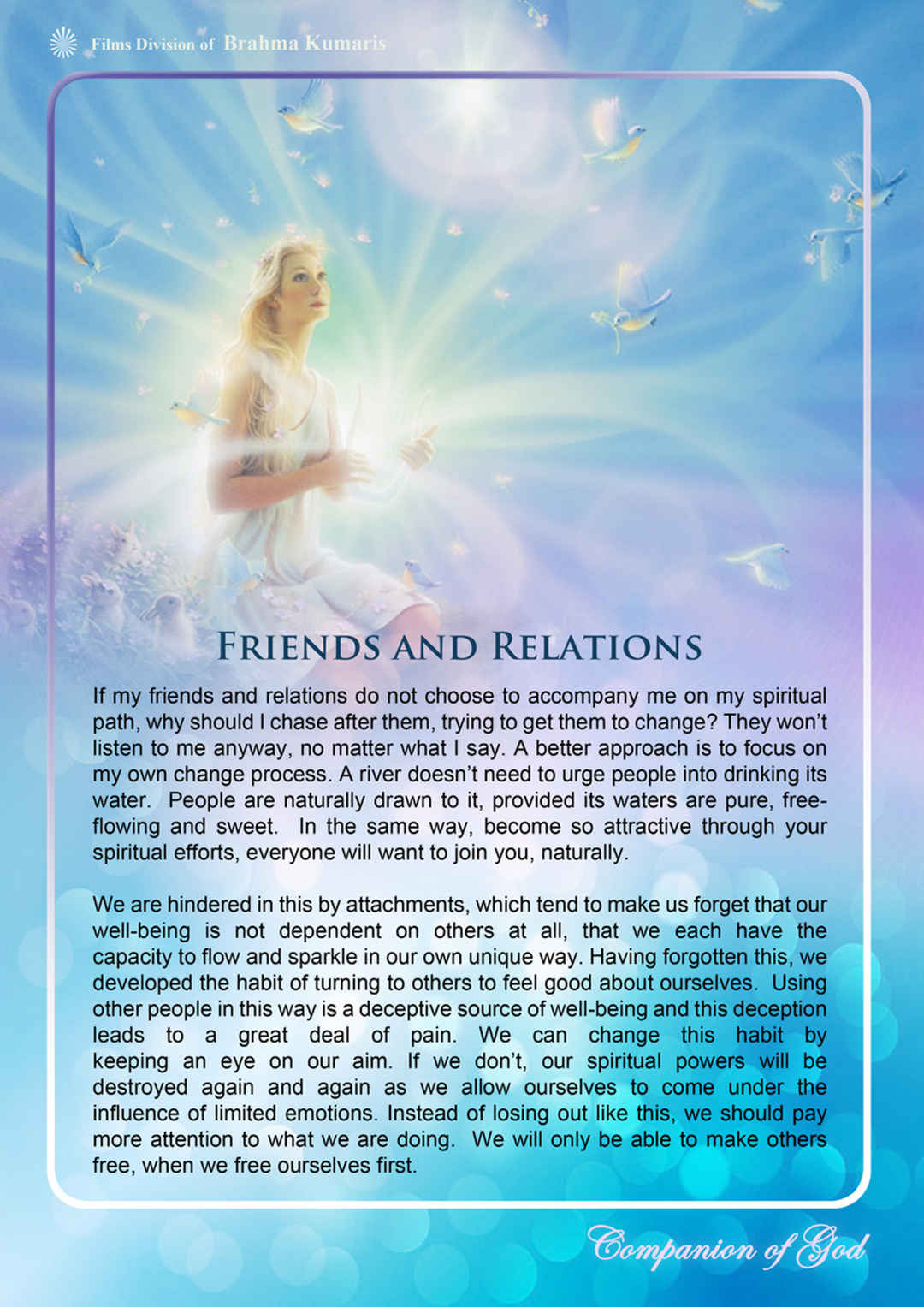 Companion Of GOD » Brahma Kumaris | Official