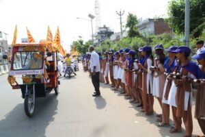 Surakshit Bharat Motor Cycle Rally - Himatnagar, Gujarat » Brahma Kumaris