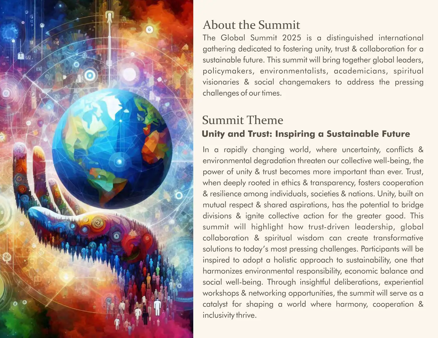 Booklet - Global Summit 2025 » Brahma Kumaris