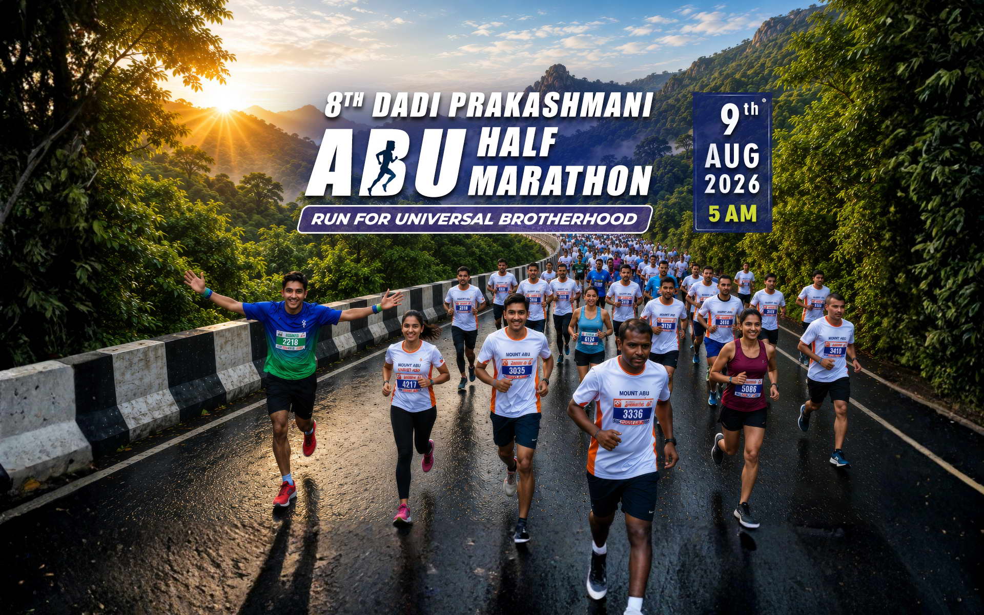 Abu Marathon - 2026 - International Half Marathon » Brahma Kumaris
